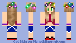 Easter girl Minecraft Skin