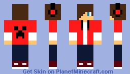 Red Boy Minecraft Skin