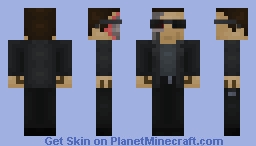The Terminator Minecraft Skin