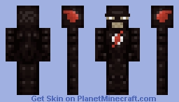 The Black Flash Minecraft Skin