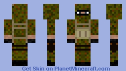 DayZ Bandit Minecraft Skin