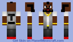 ye old mr. T Minecraft Skin