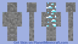 DIamond Ore Man Minecraft Skin
