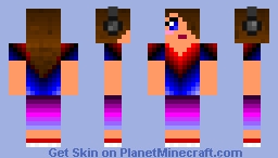 DJ Girl 2.0 Minecraft Skin