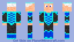 Ice King: Inspired by the movie frozen w/ crown Minecraft Skin