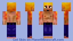 Flame arms Minecraft Skin