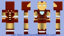 Iron Man (Mk. IV) Minecraft Skin
