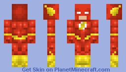 Elseworld's Finest The Flash Minecraft Skin