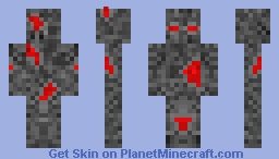 Unstable Earth Elemental Minecraft Skin