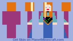 Anna Princess of Arendelle Minecraft Skin