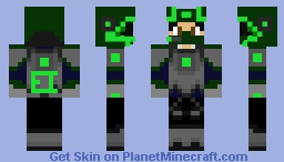 Cyber Cave Soldier (Contest) Minecraft Skin