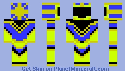 Blue Fake Ranger Minecraft Skin