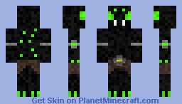 Coal Humanoid (Contest) Minecraft Skin