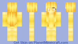 ɭɩᴛᴛɭɘ Golden Girl ♥ Minecraft Skin