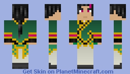 Lie Ren RWBY Minecraft Skin