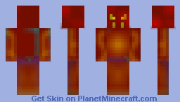 blaze king Minecraft Skin