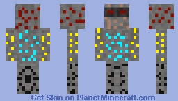 Silverfish King Minecraft Skin