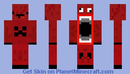 Open Mouth Minecraft Skin