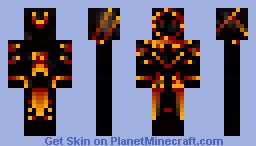 Firey Oricle Minecraft Skin