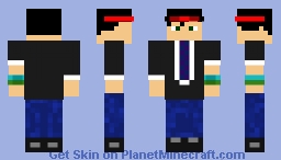 Super Cool Guy Minecraft Skin
