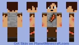 the lonely miner Minecraft Skin