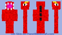 Red | DragonFish | 1.8+ Minecraft Skin
