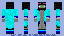 Ender Stone Warrior Minecraft Skin