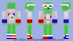 Athletic Slime Minecraft Skin