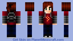 FIRST SKIN! ♥ Ellie ♥ Minecraft Skin