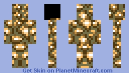 Glowstone Skin Minecraft Skin