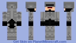 Robocop Minecraft Skin