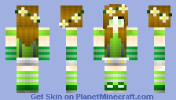 Nature Girl Minecraft Skin