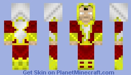 Shazam Minecraft Skin