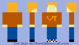 Virginia tech guy Minecraft Skin