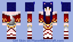 Ahri Minecraft Skin