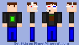 Cool, Calm, And Collected Gamer Minecraft Skin