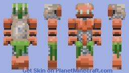Ancient Battle Armor Minecraft Skin