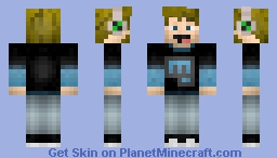 Original PewDiePie By SoLaGeD Minecraft Skin