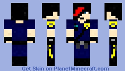 Emo Cop Minecraft Skin