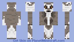 Lemur / / Tiny monkey Minecraft Skin