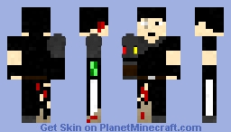 Old Wounded Soldier (With Robotic Arm) Minecraft Skin