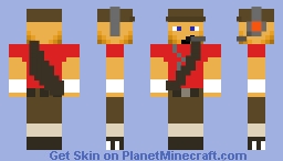 Red Scout v2.0 Minecraft Skin