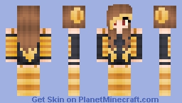 Shiny Luxray. Minecraft Skin