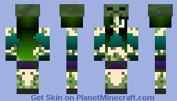 Zombie Girl Minecraft Skin