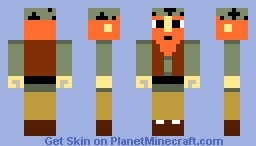 Magic Barbarian Minecraft Skin