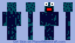 Froggy Swamp Monster Minecraft Skin