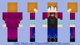 Anna ※Frozen※ Minecraft Skin