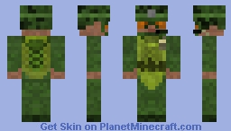ArmA II USMC (Tactical Glasses) Minecraft Skin