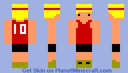 Athlete Minecraft Skin