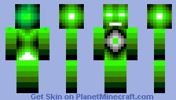 Green Light Minecraft Skin